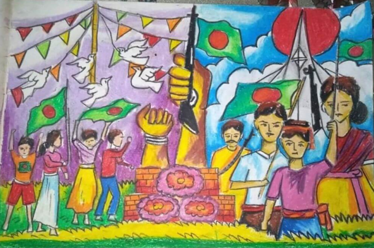 Bijoy Dibosh 2025 Pic & Bangla Status – Palli Gram